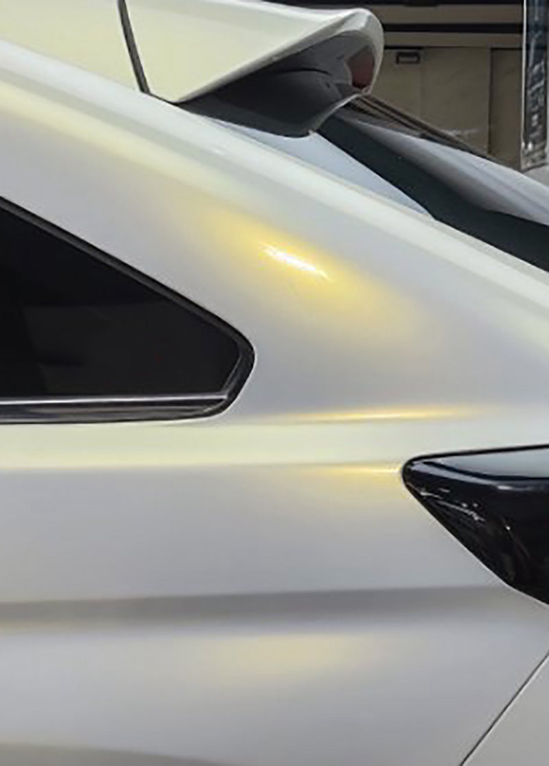 Glitter Metallic Pearl Blue Gold Vinyl Wrap 020W – Anolecarwrap